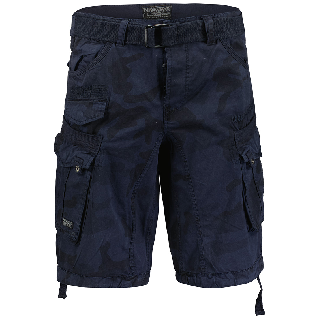 Geographical Norway Herren Cargo Shorts kurze Hose Short Knielang ...